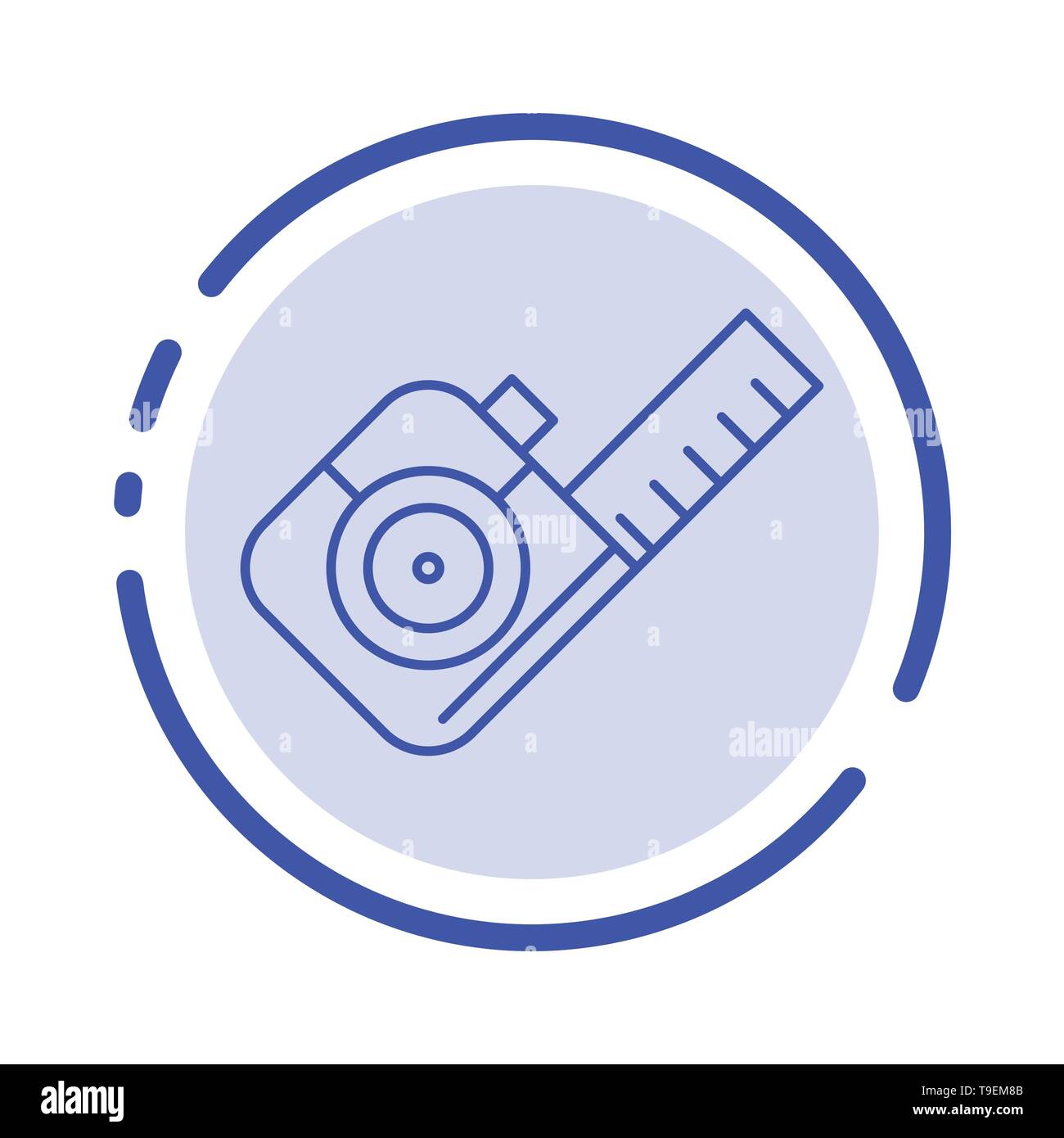 Pliers and measuring tape Stock Vector Images - Alamy