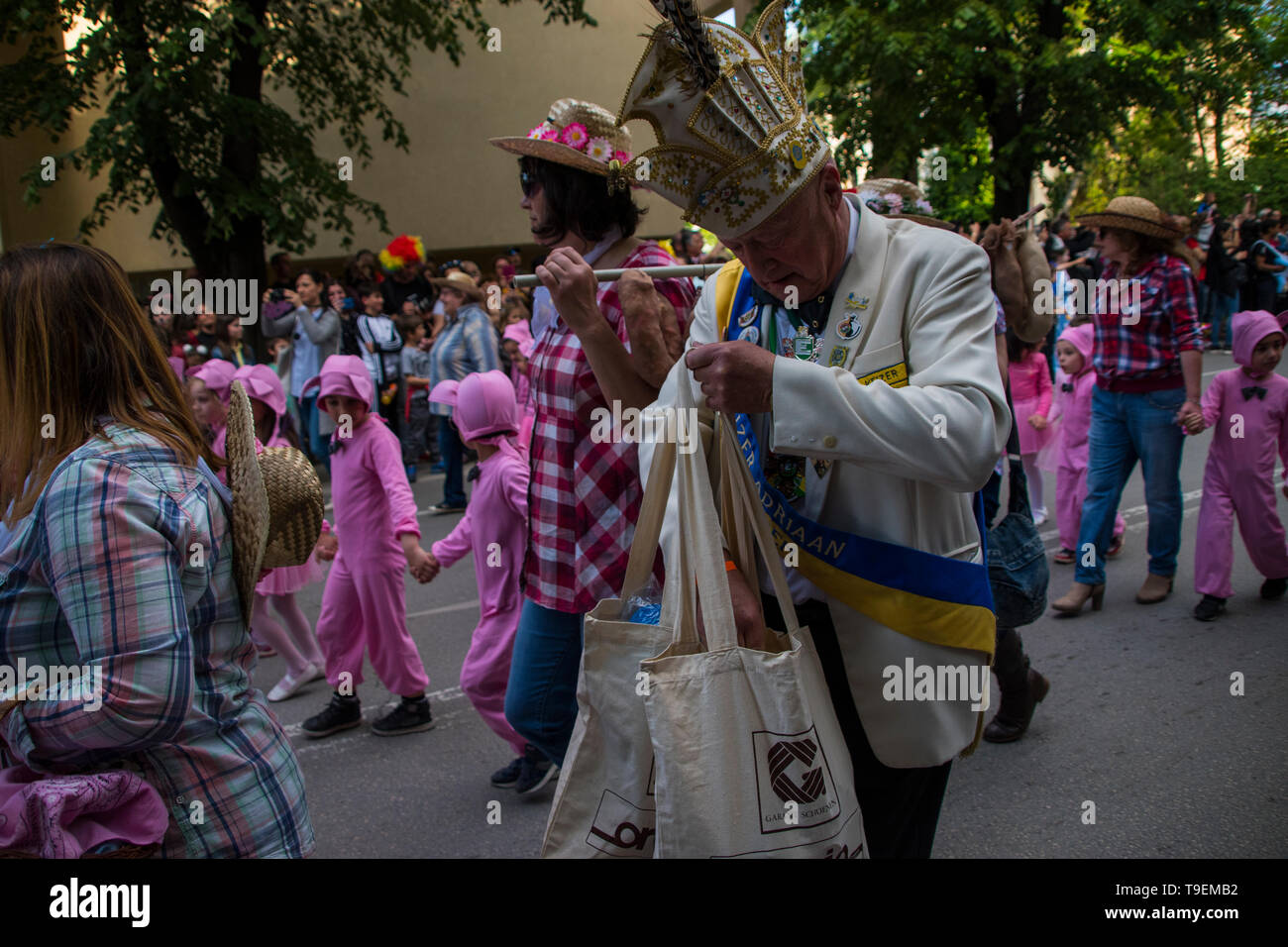 Festival Gabrovo - Mask below 2019 Stock Photo - Alamy