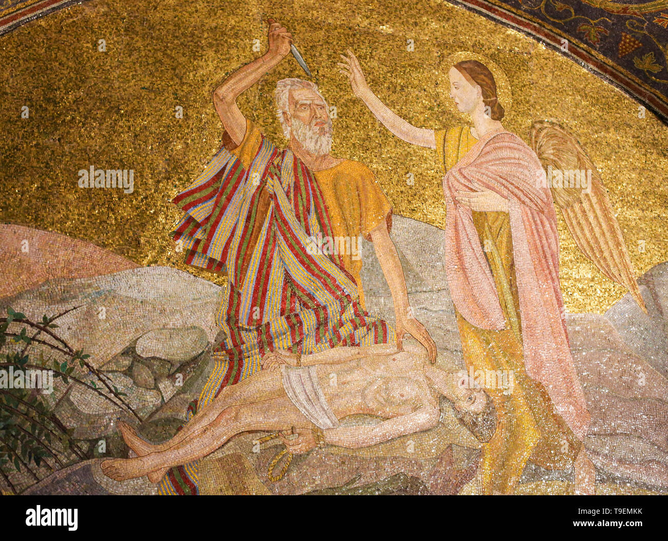 Mosaic in the Church of the Holy Sepulchre in Jerusalem, Israel ...