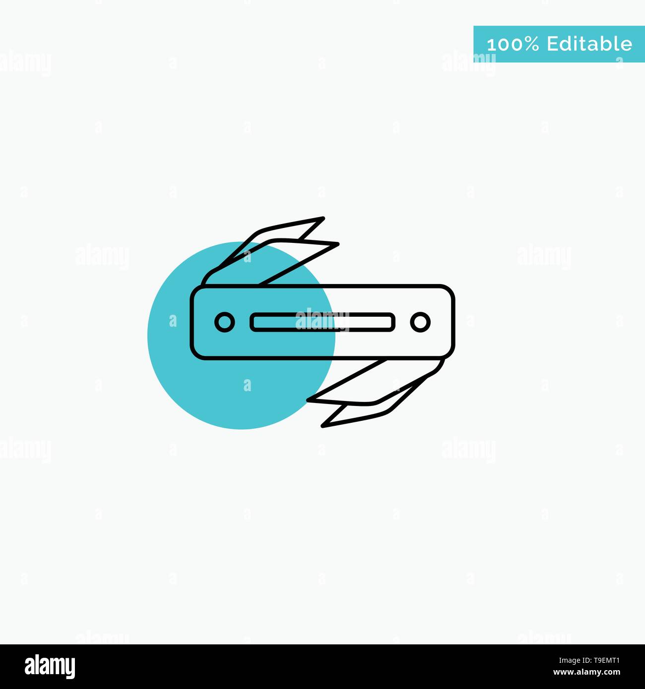 Shiny knife point Stock Vector Images - Alamy