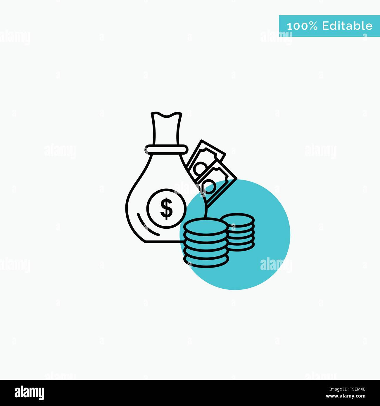 Gold turquoise Stock Vector Images - Alamy