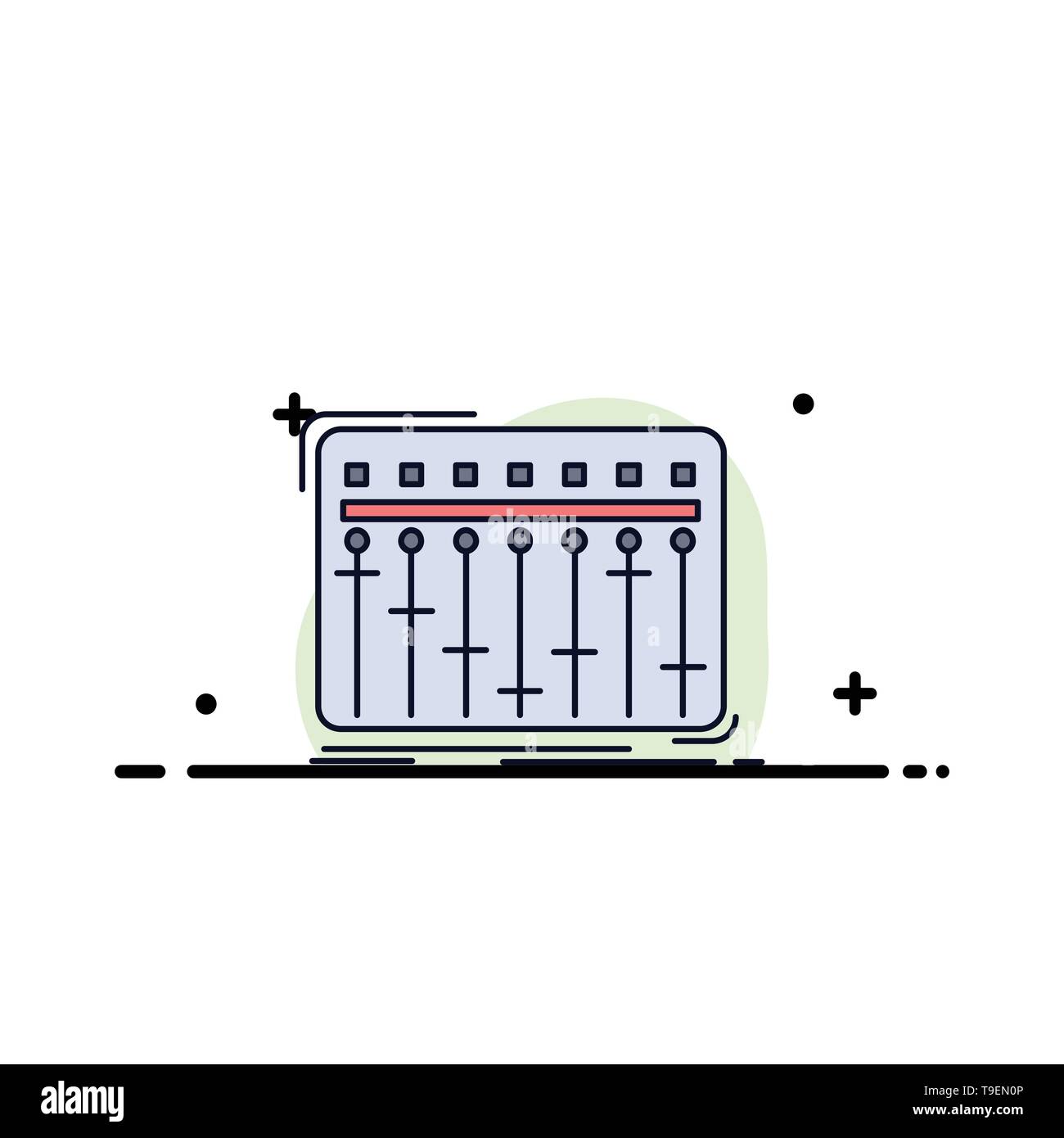 Fader board Stock Vector Images - Alamy
