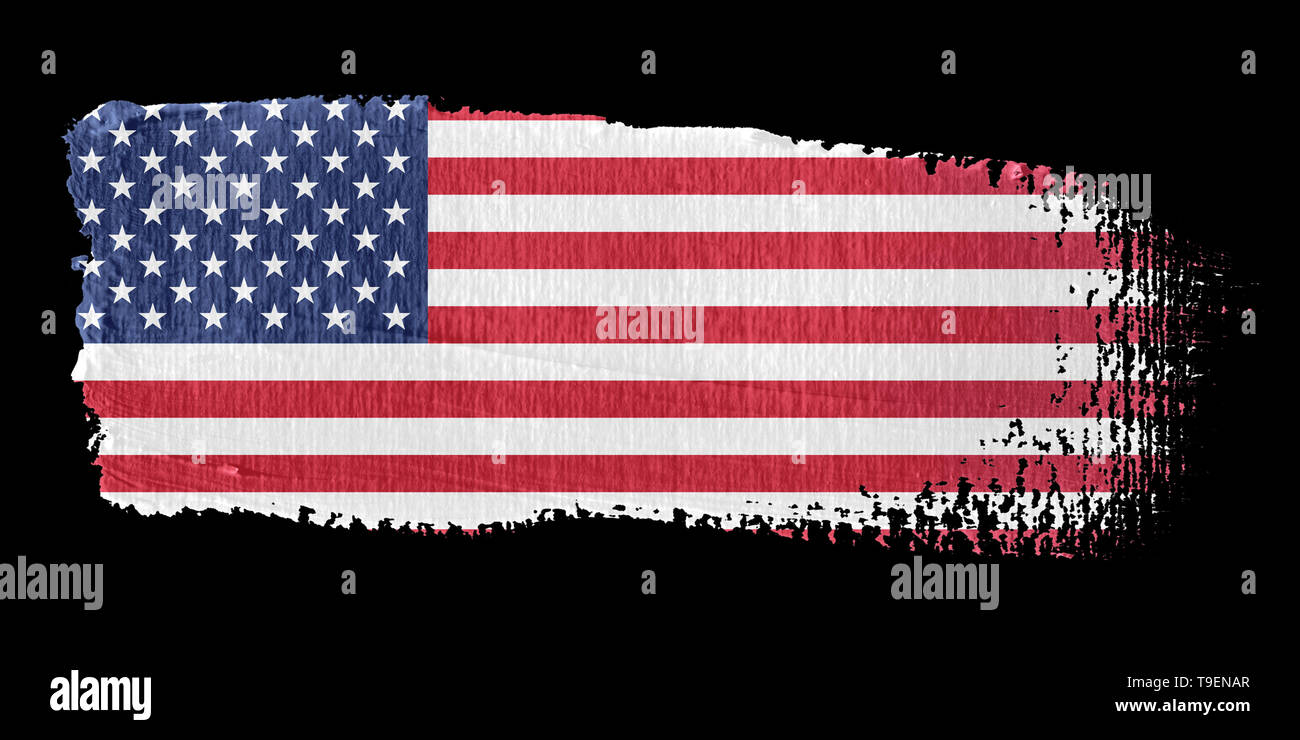 Flags of the world brush stroke hi-res stock photography and images - Alamy