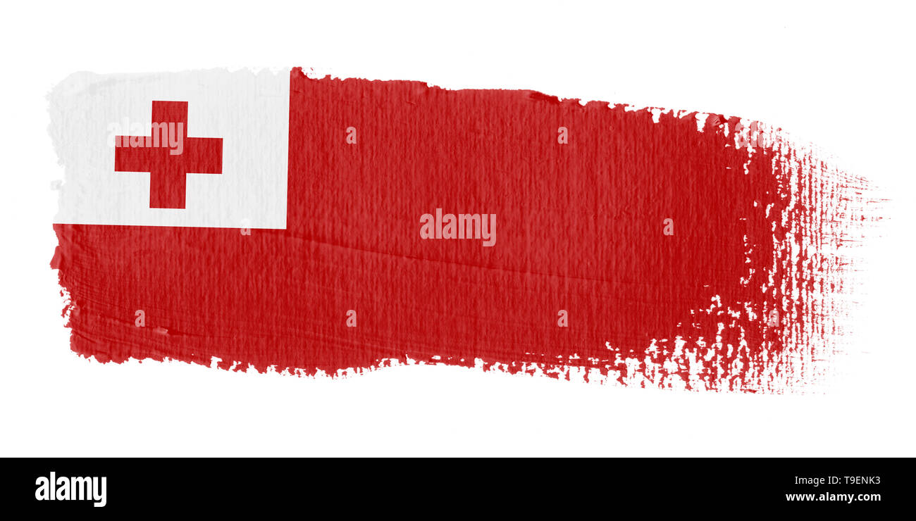 Flag of the kingdom of tonga hi-res stock photography and images - Alamy