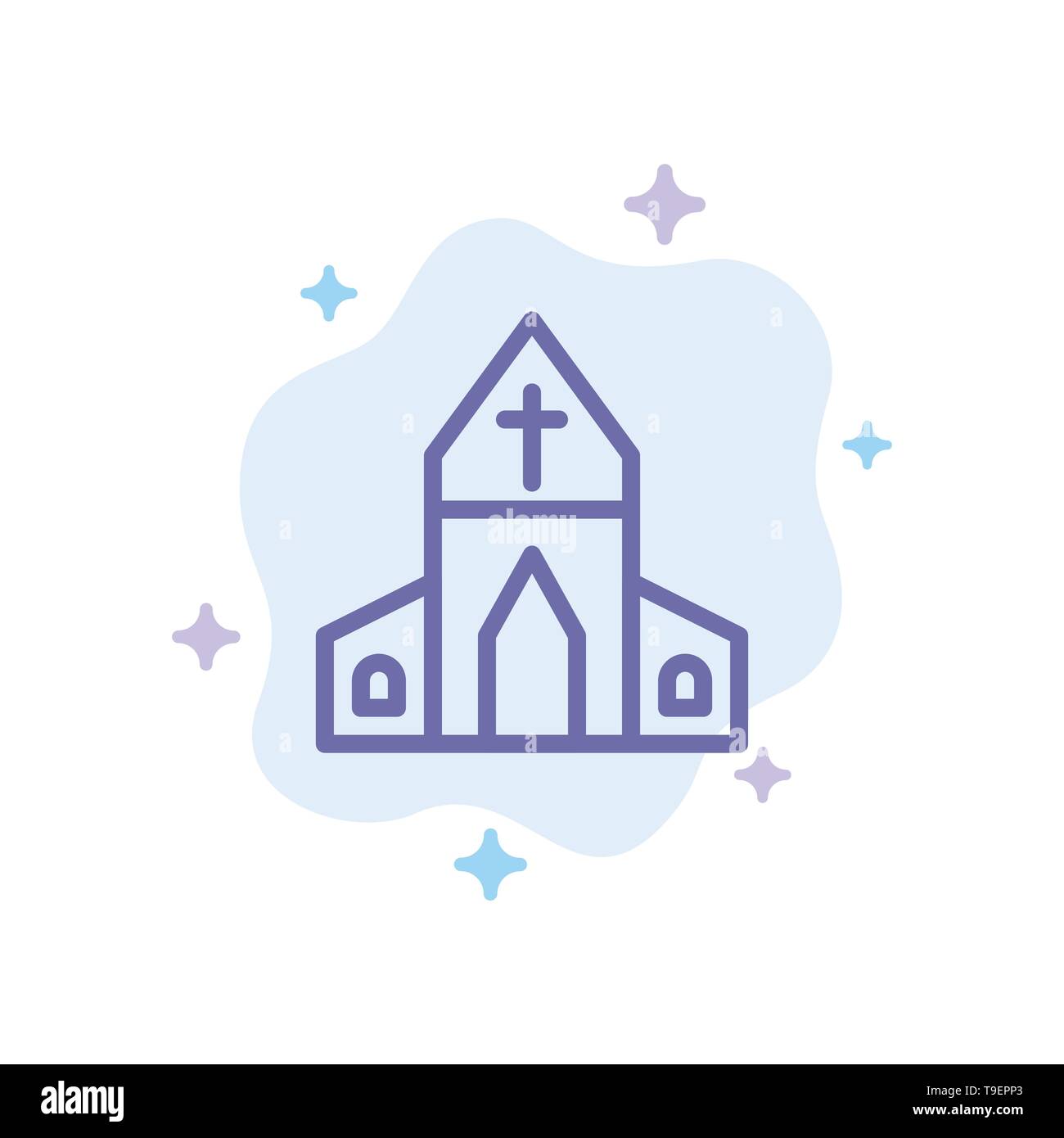 Cross on roof Stock Vector Images - Alamy