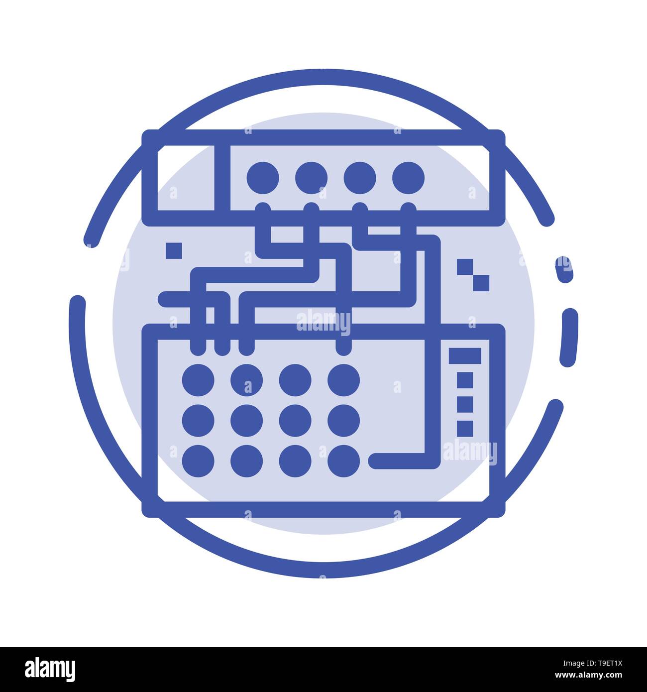 Old electrical wire Stock Vector Images - Alamy
