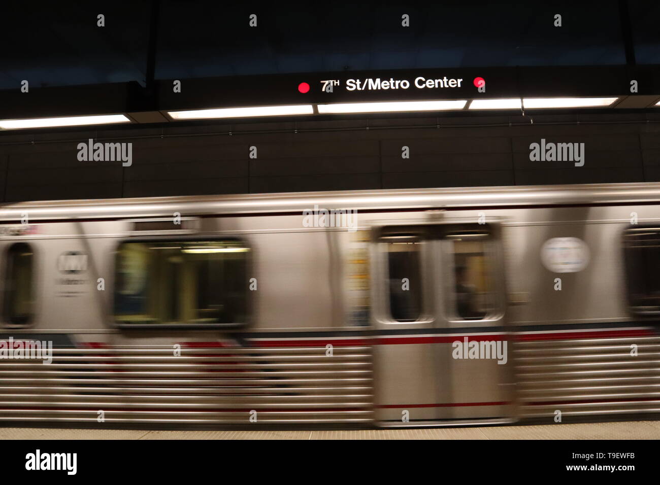 view of Los Angeles Metro Rail - Public Transport of Los Angeles County ...