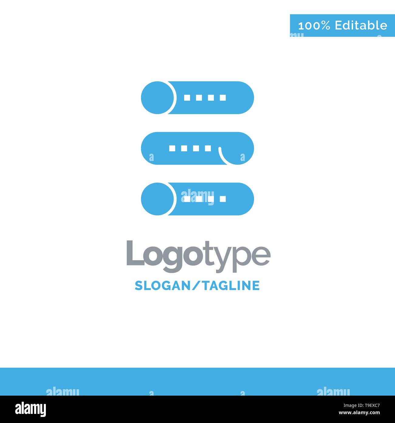 Blue light screen device Stock Vector Images - Alamy