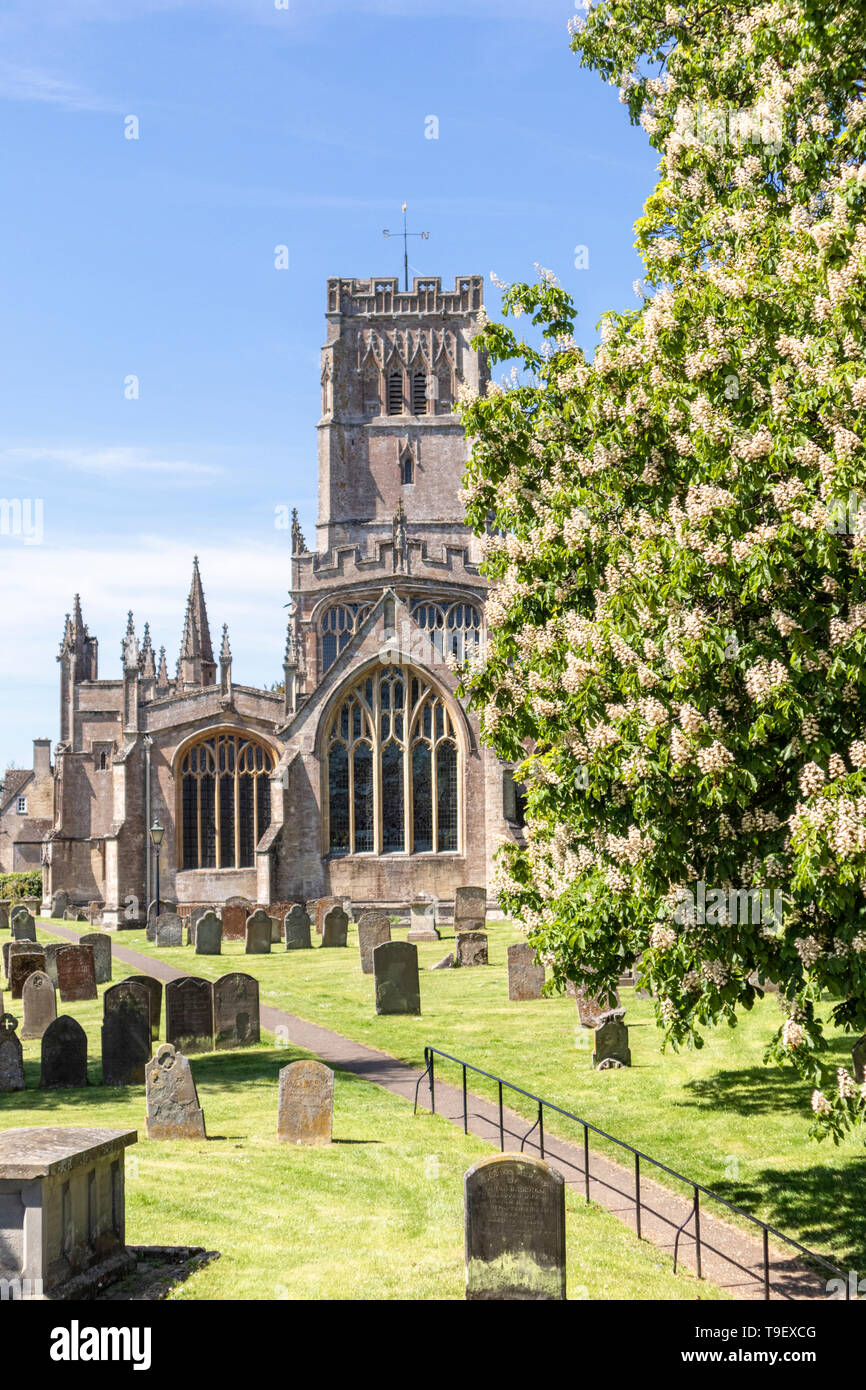 Cotswold wool church hi-res stock photography and images - Alamy