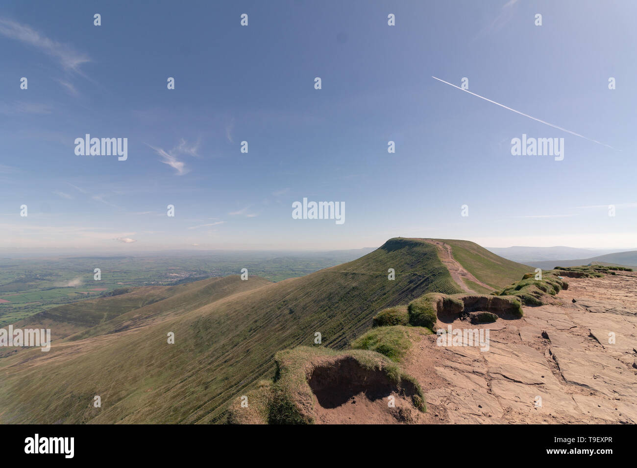 Aerial view brecon hi-res stock photography and images - Alamy