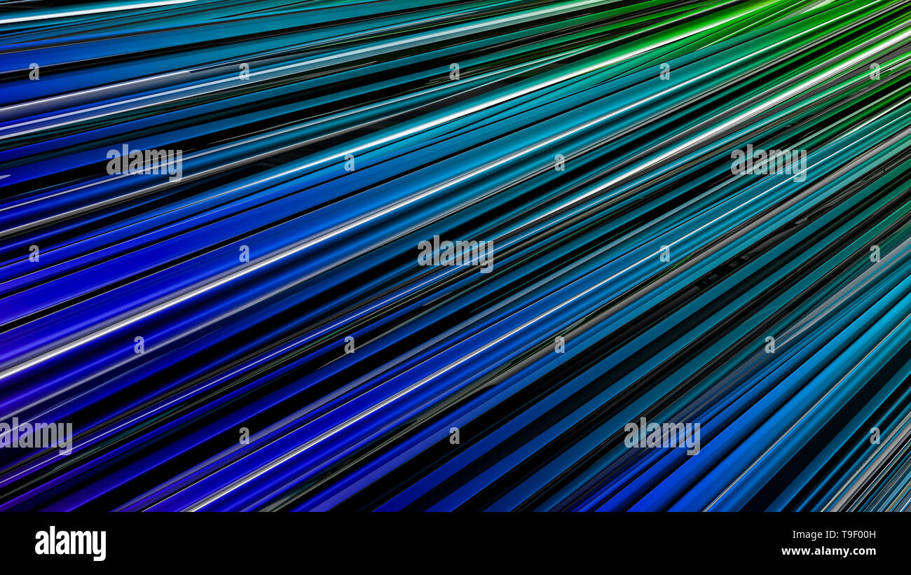 three-dimensional plane of iridescent color. 3d render Stock Photo - Alamy