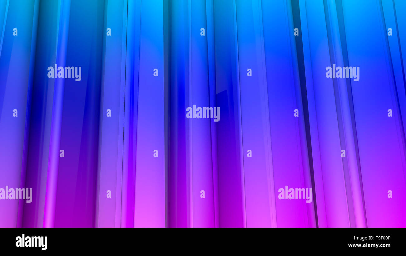 three-dimensional plane of iridescent color. 3d render Stock Photo - Alamy