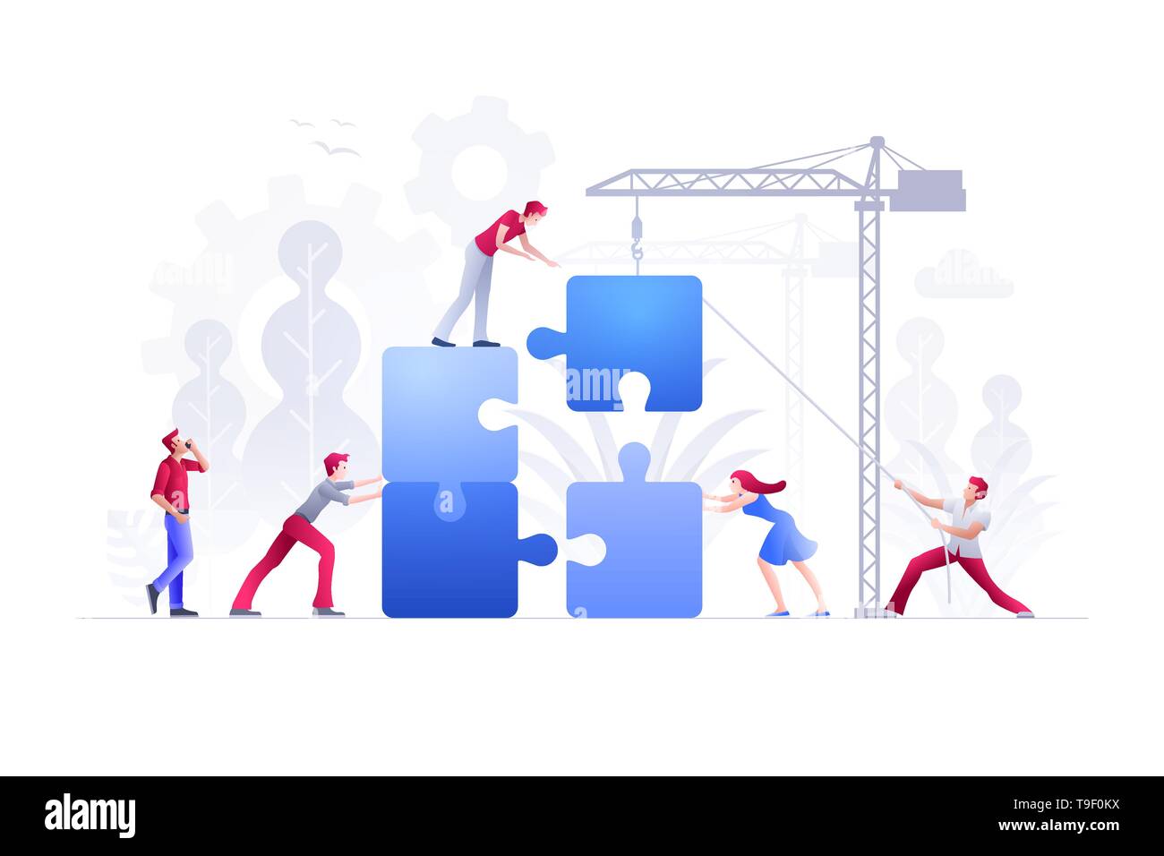 Working Together Puzzle