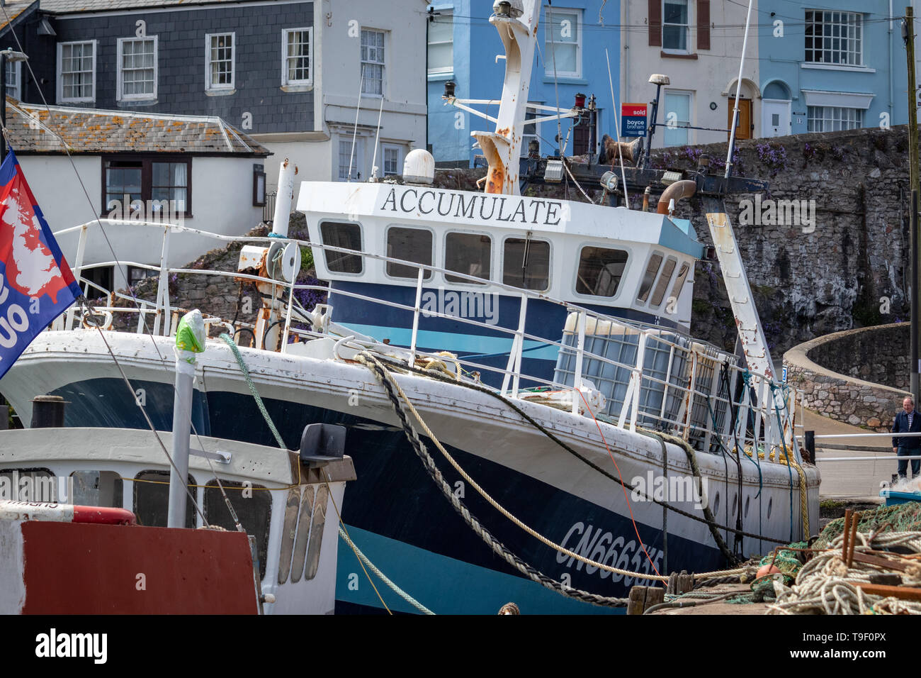 Moored beam trawlers hi-res stock photography and images - Alamy