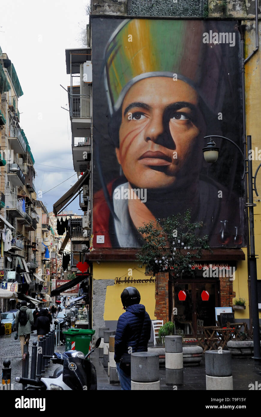 San gennaro mural hi-res stock photography and images - Alamy