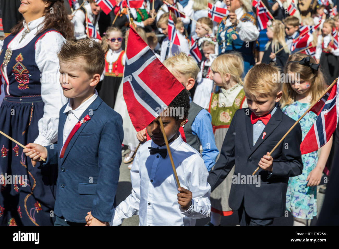 17th May Norwegian Constitution Day celebrations in Sandefjord Stock ...
