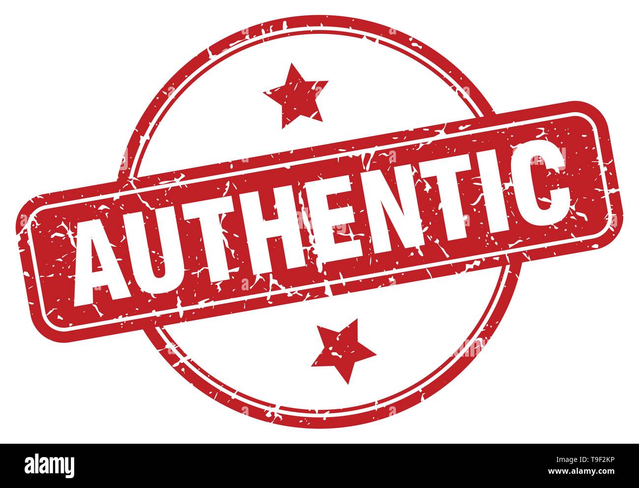 authentic vintage round isolated stamp Stock Vector Image & Art - Alamy