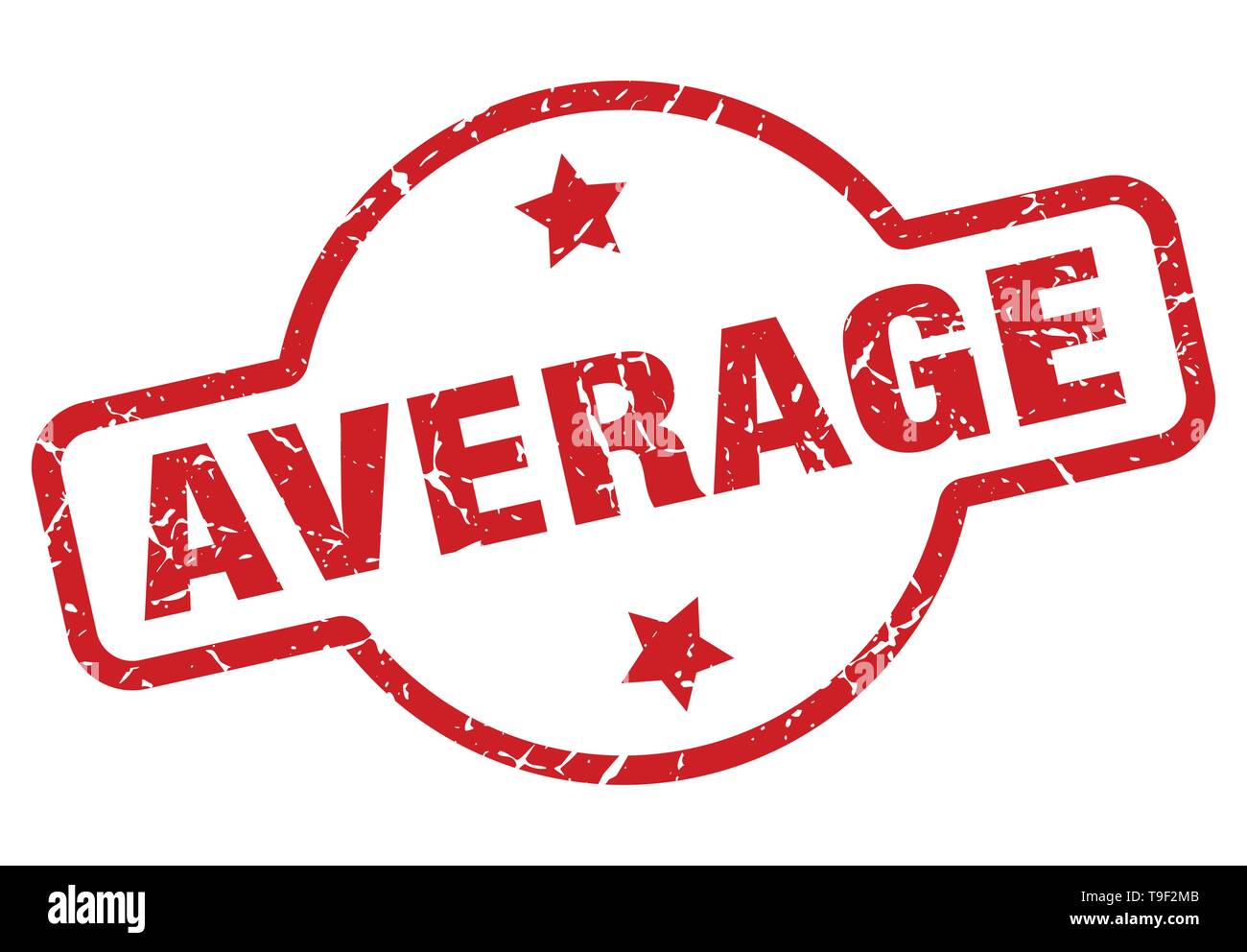 average stamp isolated on white Stock Vector Image & Art - Alamy