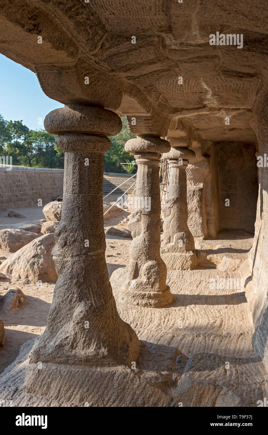 Bhima Ratha, Pancha Rathas (Five Rathas), Mahabalipuram (Mamallapuram ...