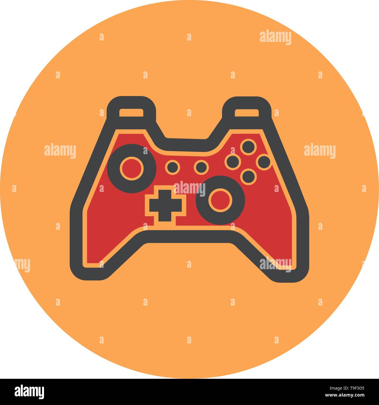Game controller icon - vector sign Stock Vector Image & Art - Alamy
