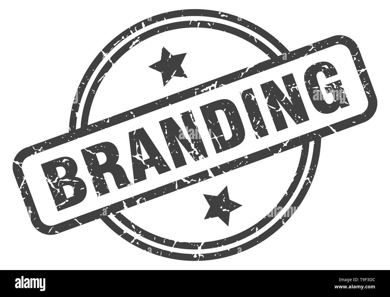 branding stamp isolated on white Stock Vector Image & Art - Alamy
