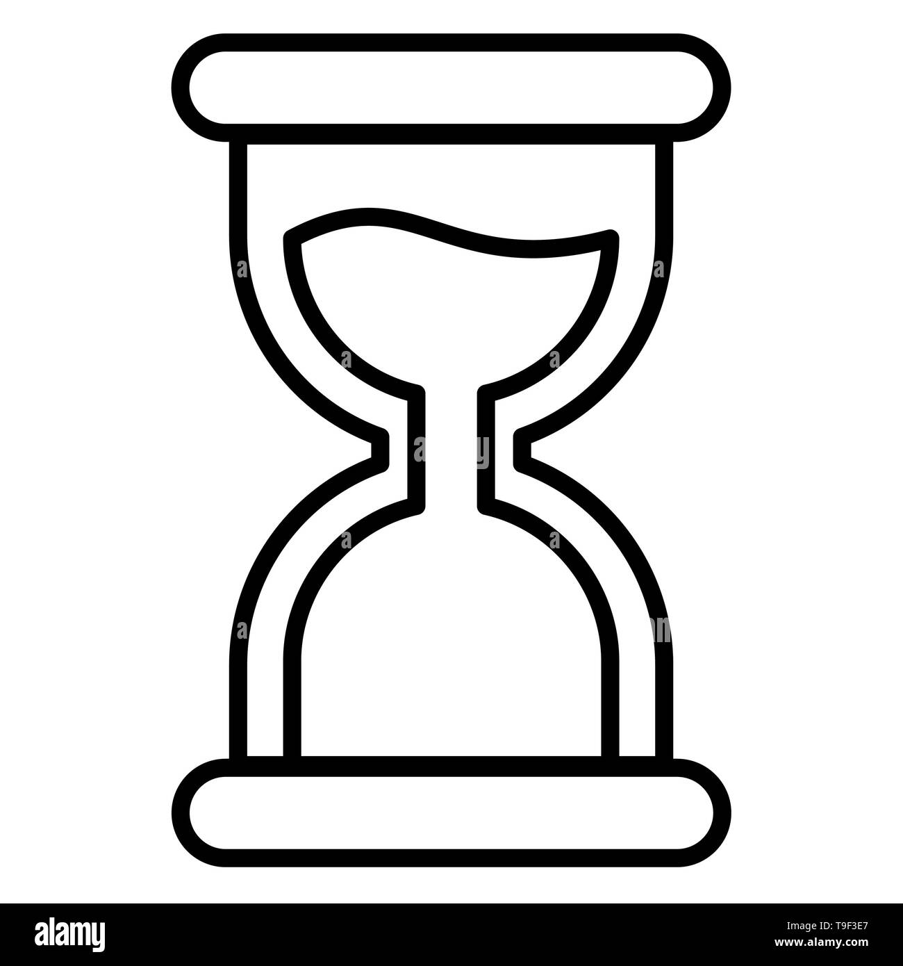 Sandglass vector icon set hi-res stock photography and images - Alamy