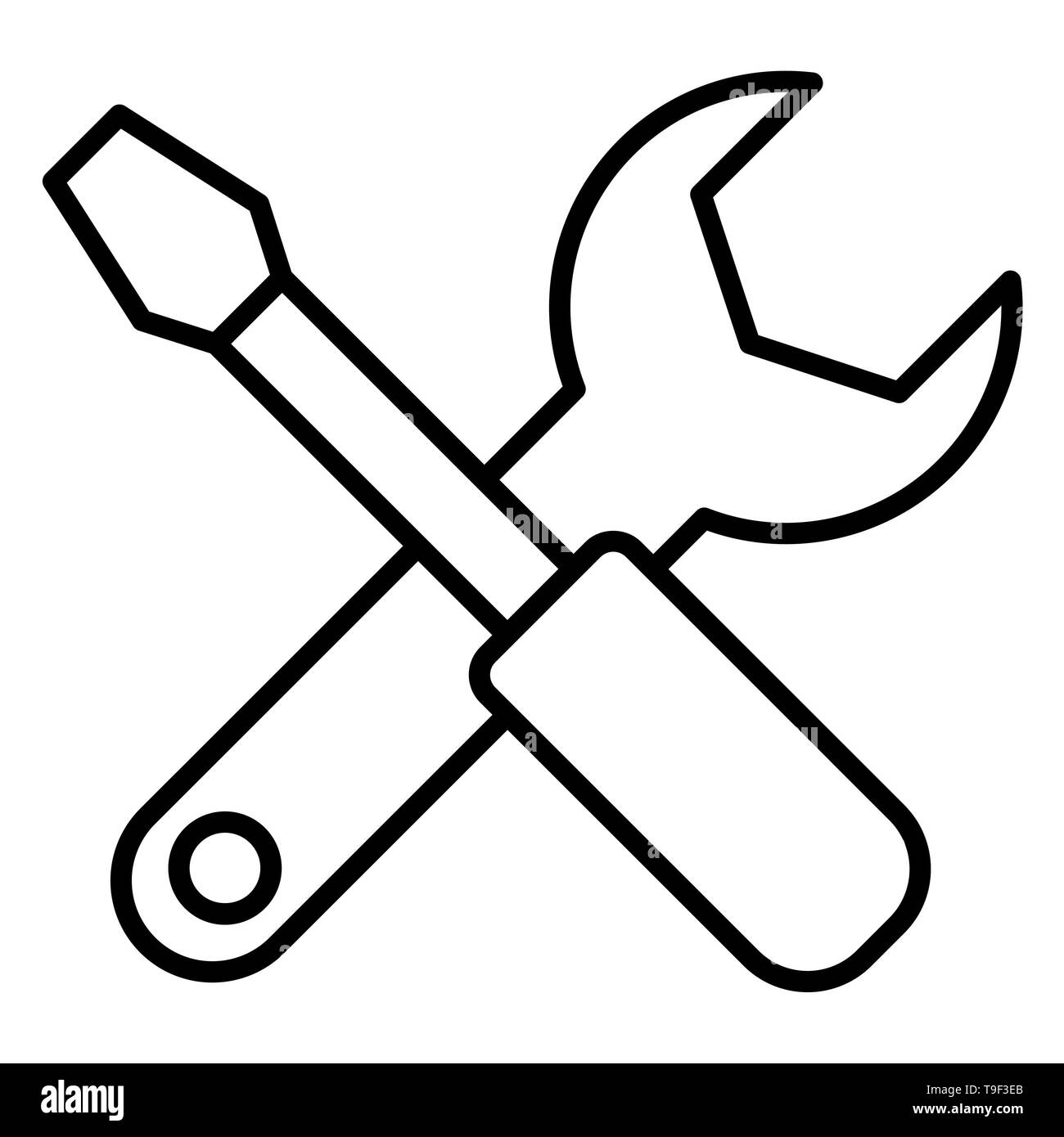 Setting icon vector hi-res stock photography and images - Alamy