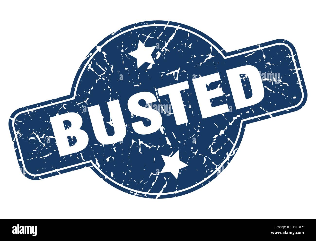 Busted stamp sign seal hi-res stock photography and images - Alamy