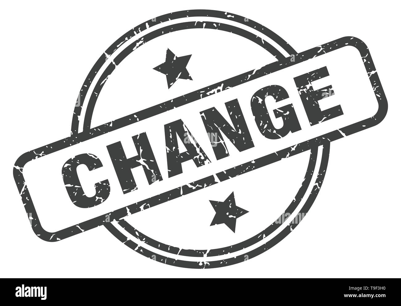 change stamp isolated on white Stock Vector Image & Art - Alamy