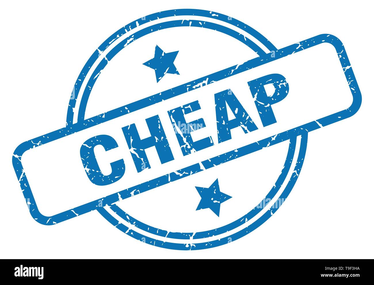 cheap round vintage grunge stamp Stock Vector Image & Art - Alamy