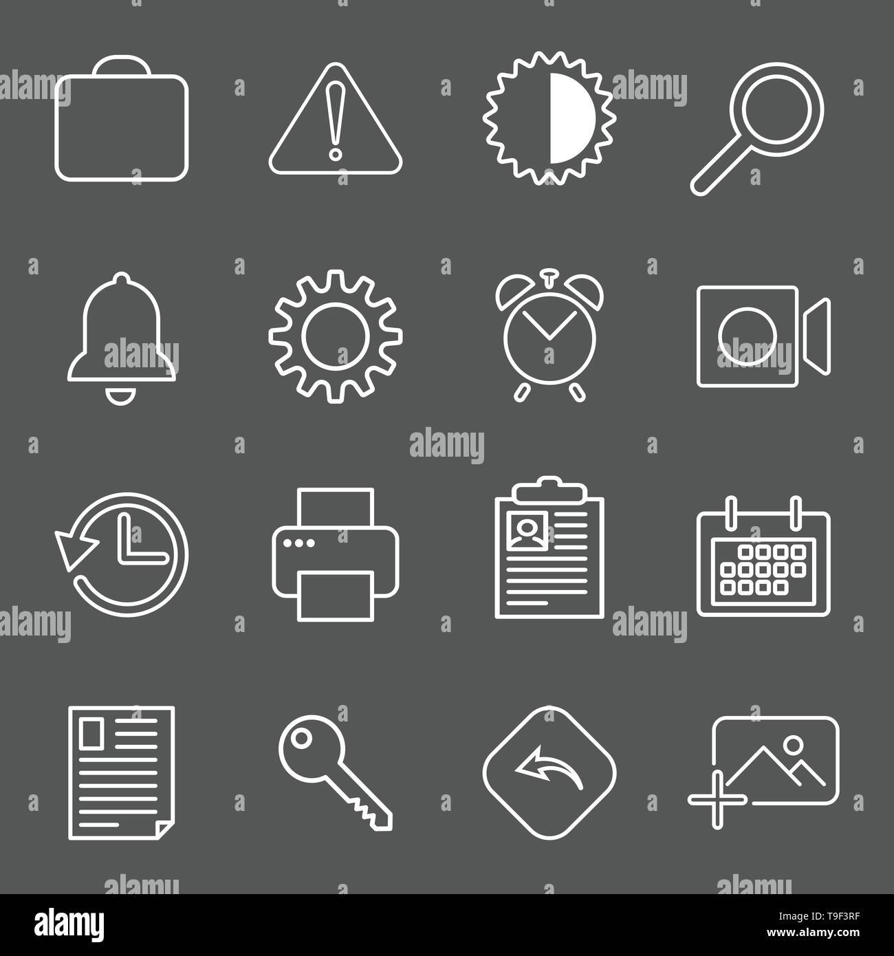 Pictograms symbols hi-res stock photography and images - Alamy