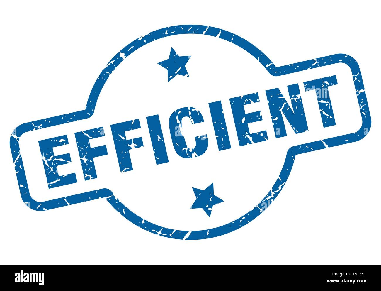 efficient vintage stamp. efficient sign Stock Vector Image & Art - Alamy