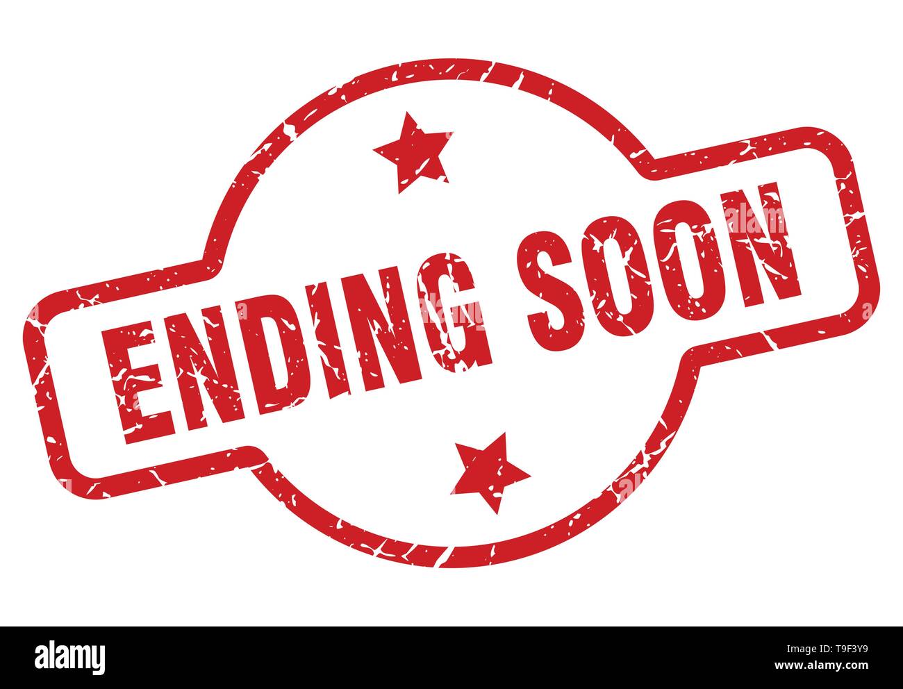 Ending soon banner Stock Vector Images - Alamy