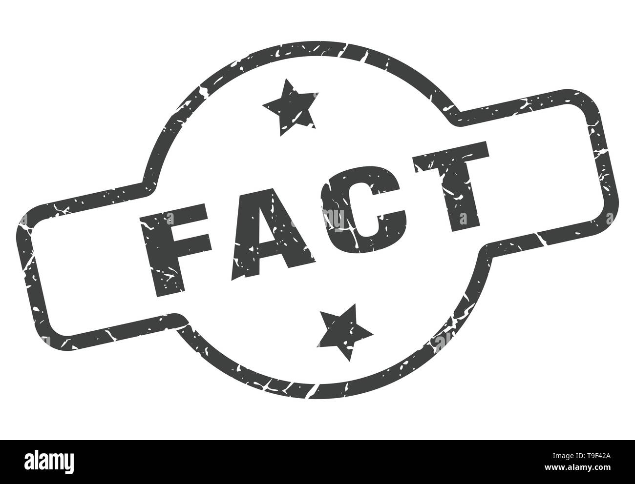 fact vintage round isolated stamp Stock Vector Image & Art - Alamy