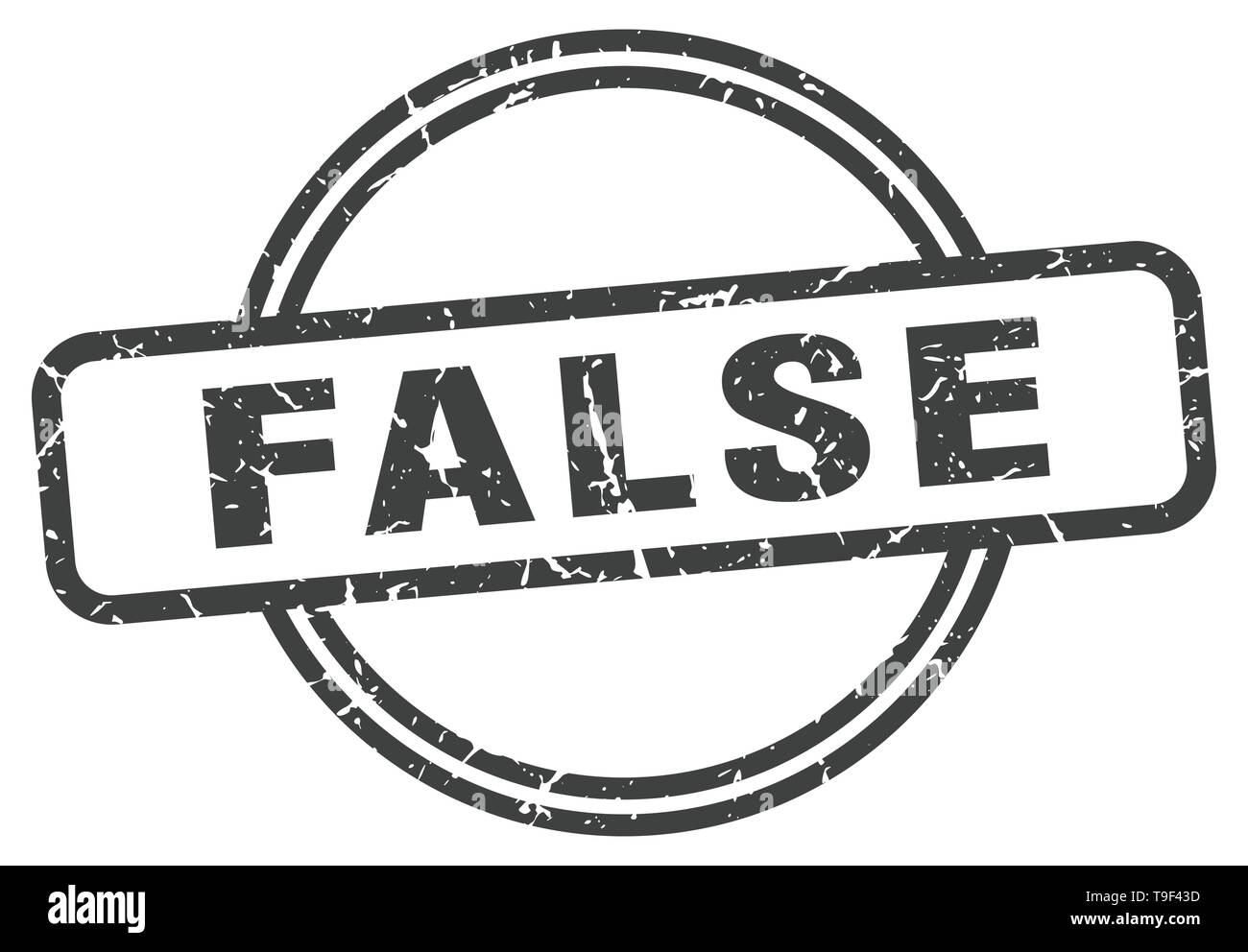 False sign Black and White Stock Photos & Images - Alamy