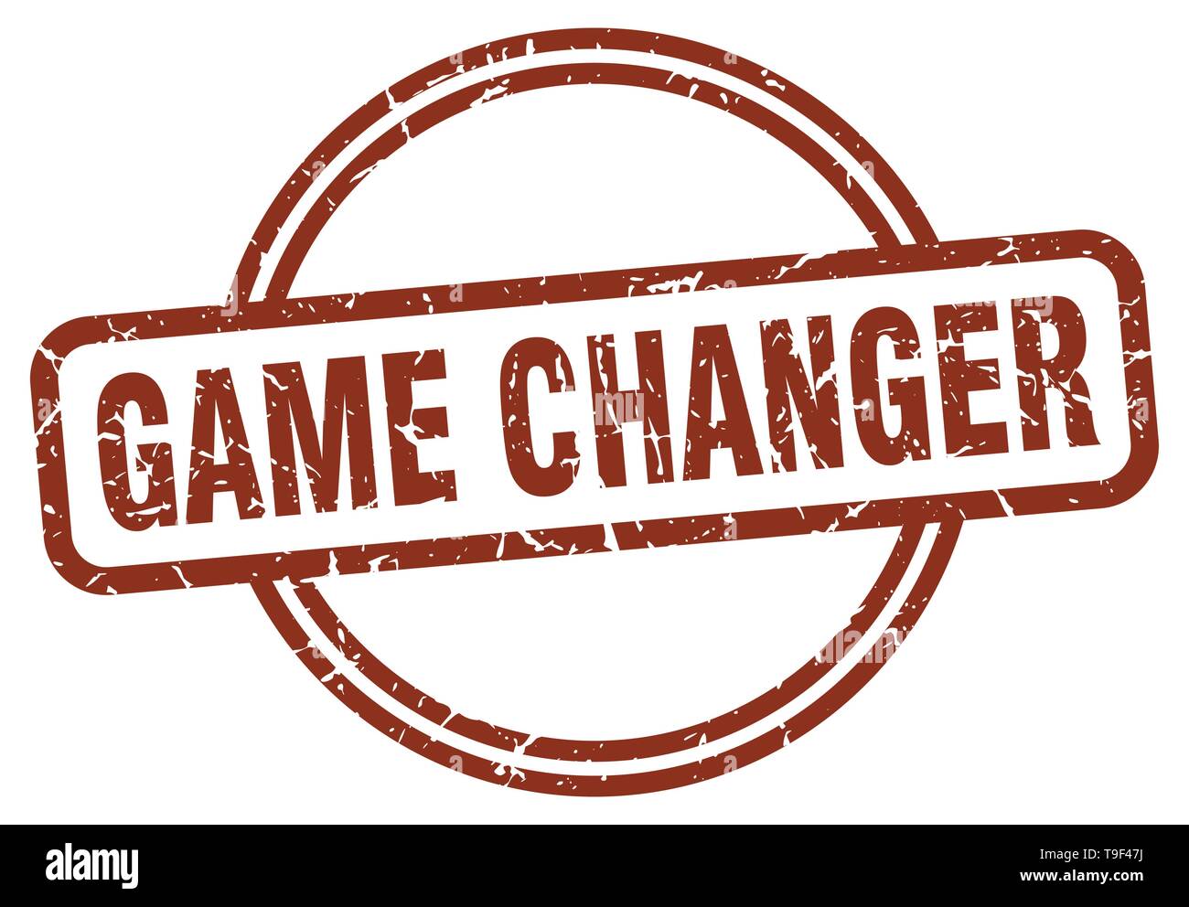 game changer stamp isolated on white Stock Vector Image & Art - Alamy