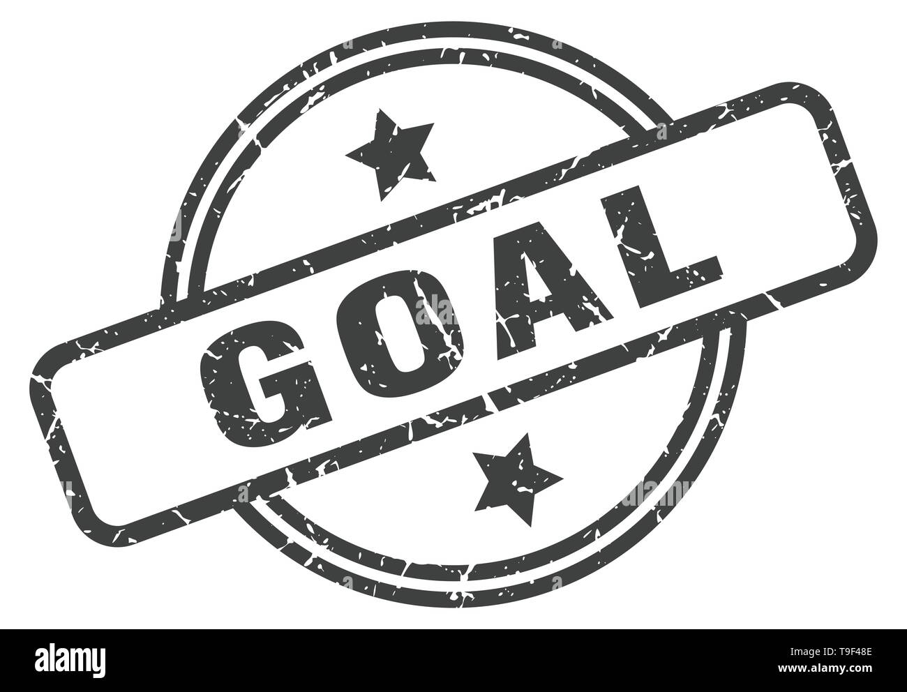 goal stamp isolated on white Stock Vector Image & Art - Alamy