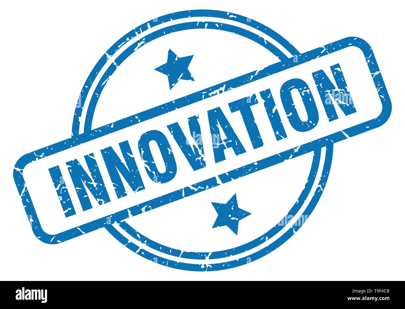 innovation round vintage grunge stamp Stock Vector Image & Art - Alamy