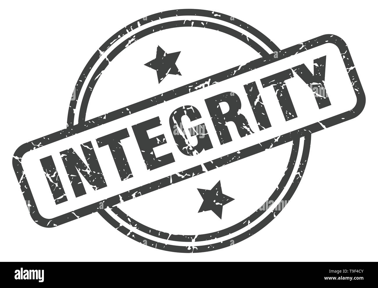 Integrity stamp isolated on hi-res stock photography and images - Alamy