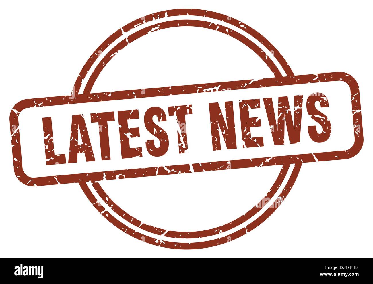latest news stamp isolated on white Stock Vector Image & Art - Alamy