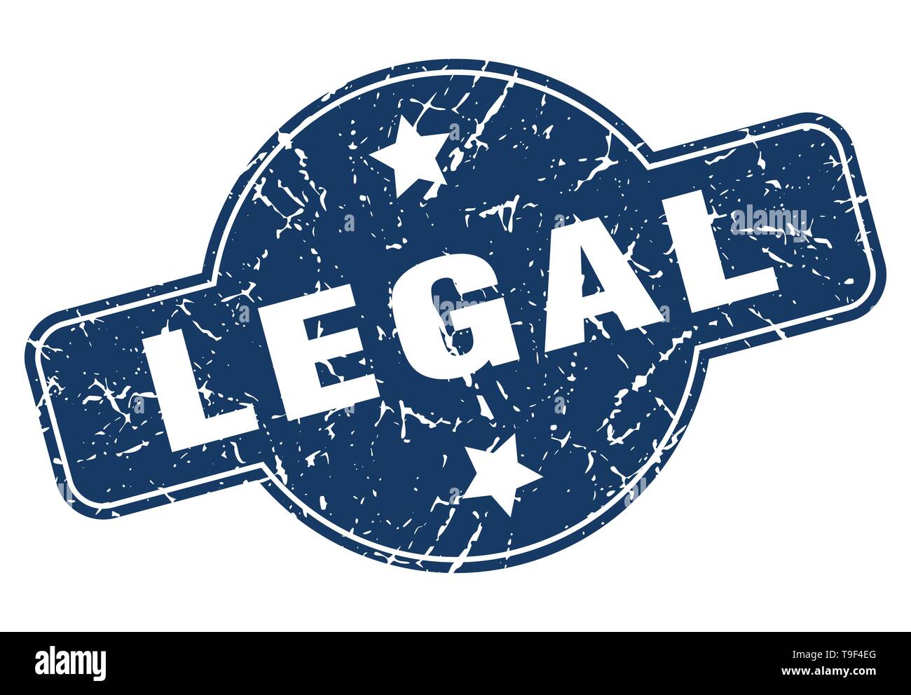 legal vintage round isolated stamp Stock Vector Image & Art - Alamy