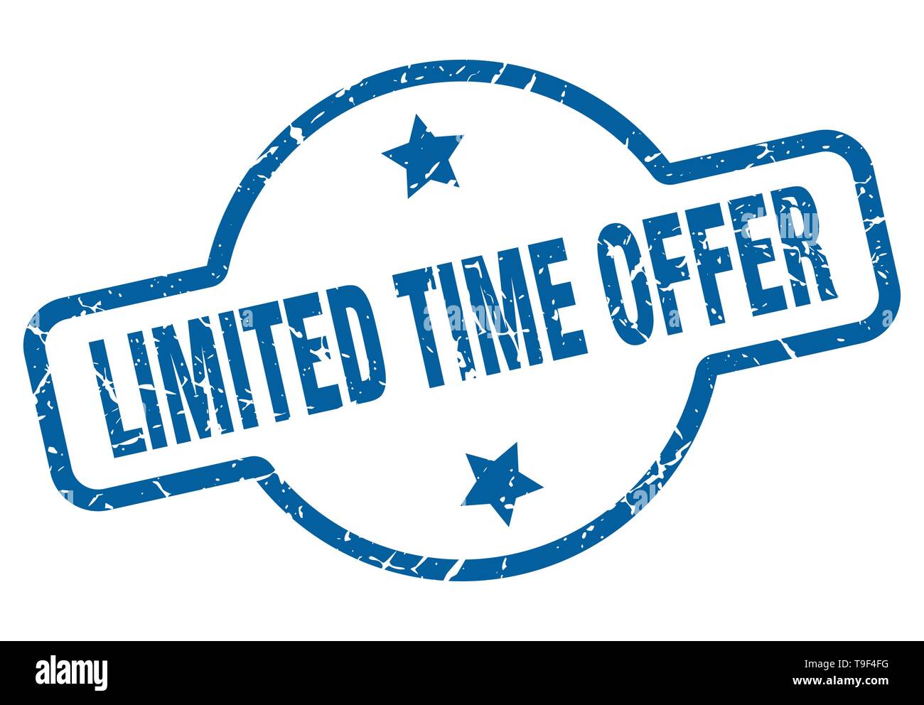 limited time offer vintage stamp. limited time offer sign Stock Vector ...