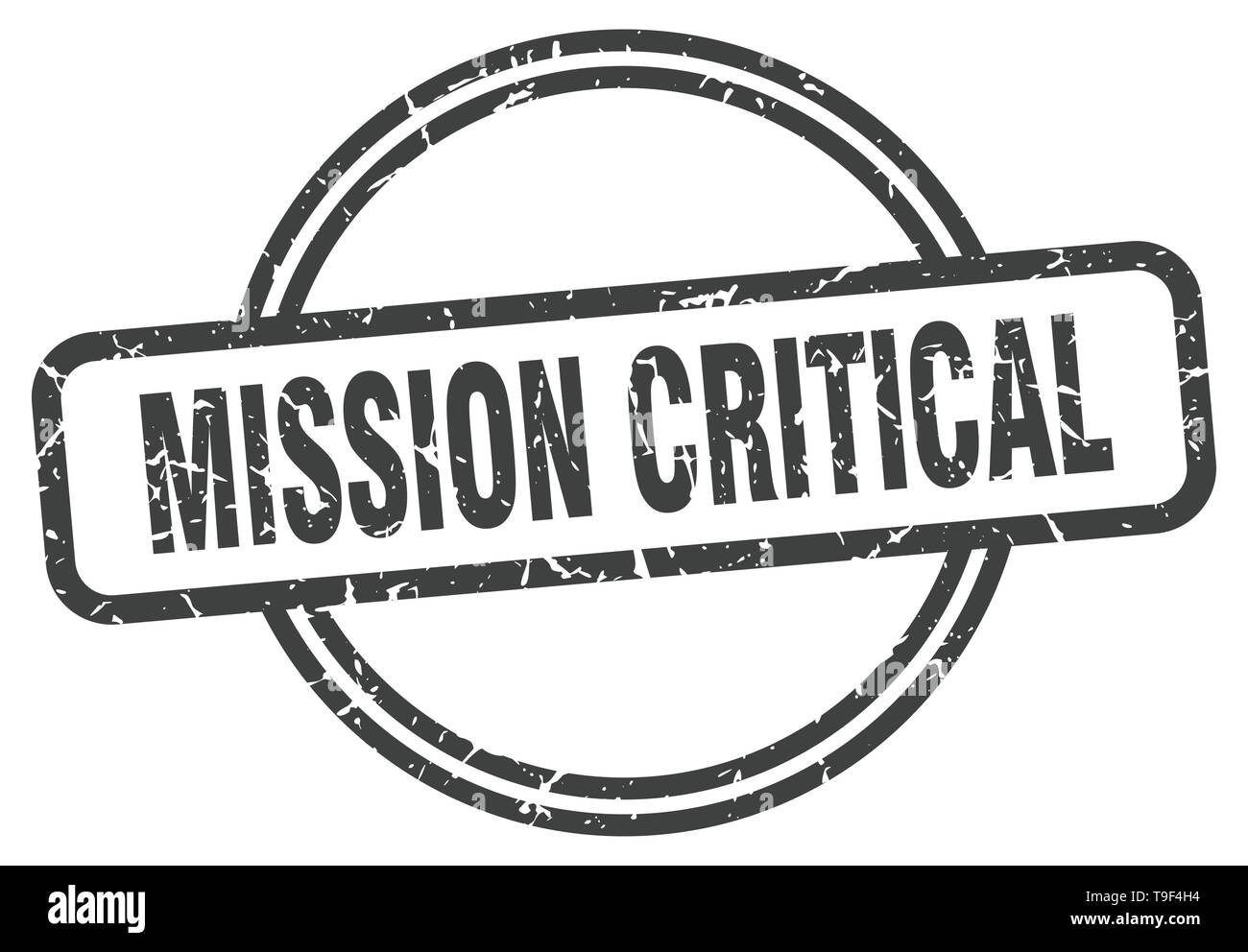 mission critical vintage stamp. mission critical sign Stock Vector ...
