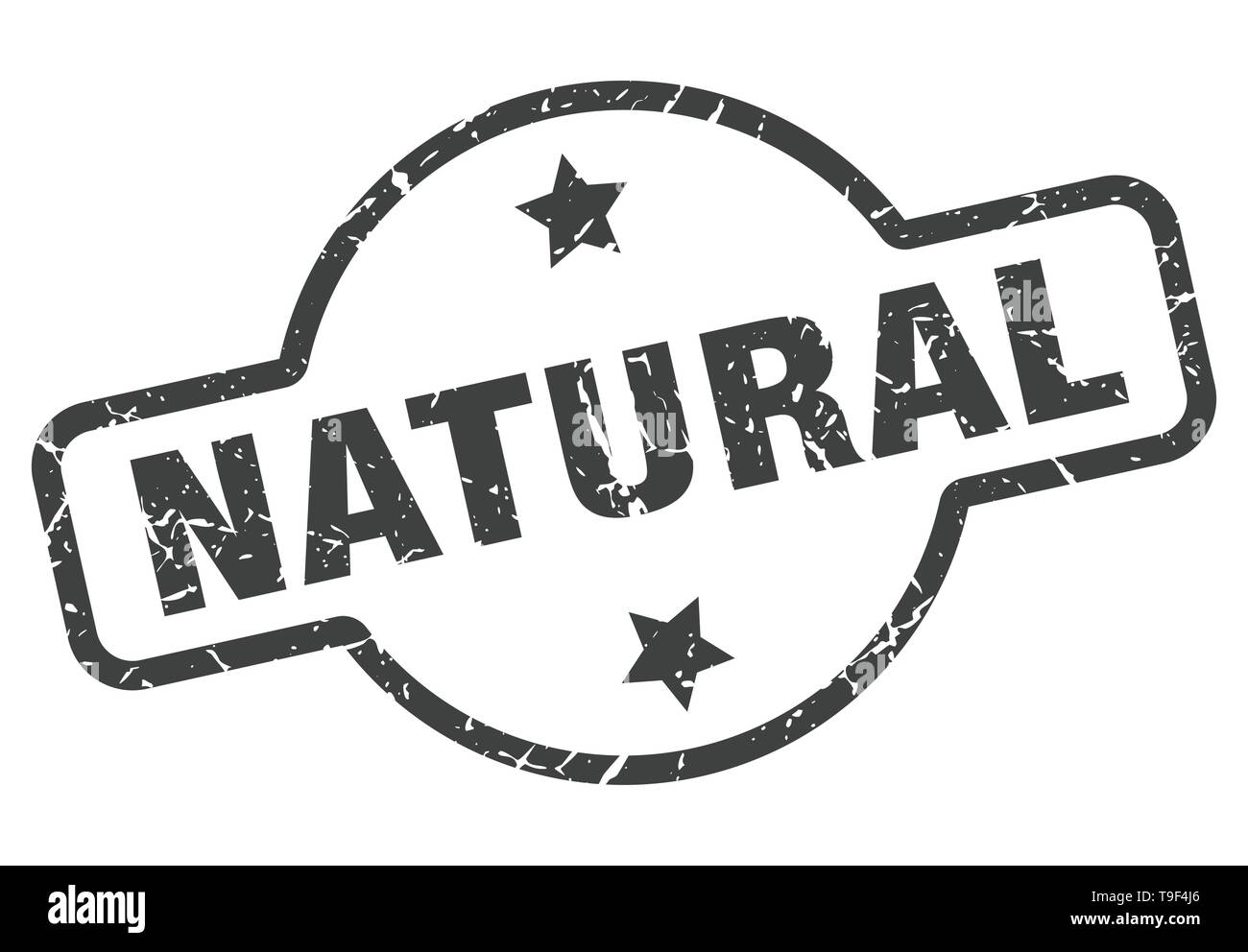 natural vintage round isolated stamp Stock Vector Image & Art - Alamy