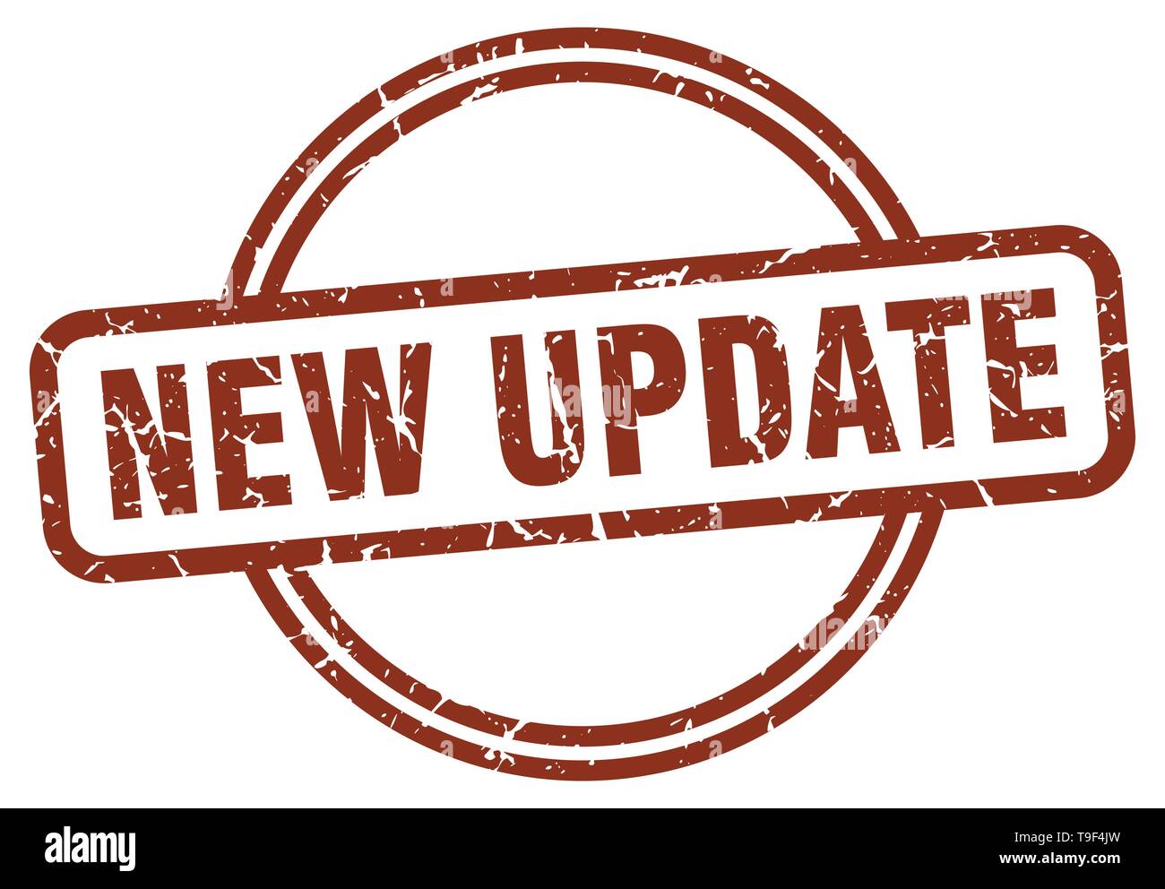 new update stamp isolated on white Stock Vector Image & Art - Alamy