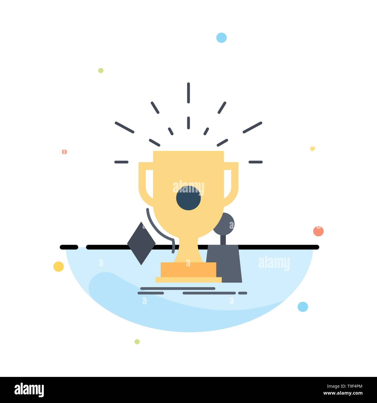 Football trophies vector hi-res stock photography and images - Alamy