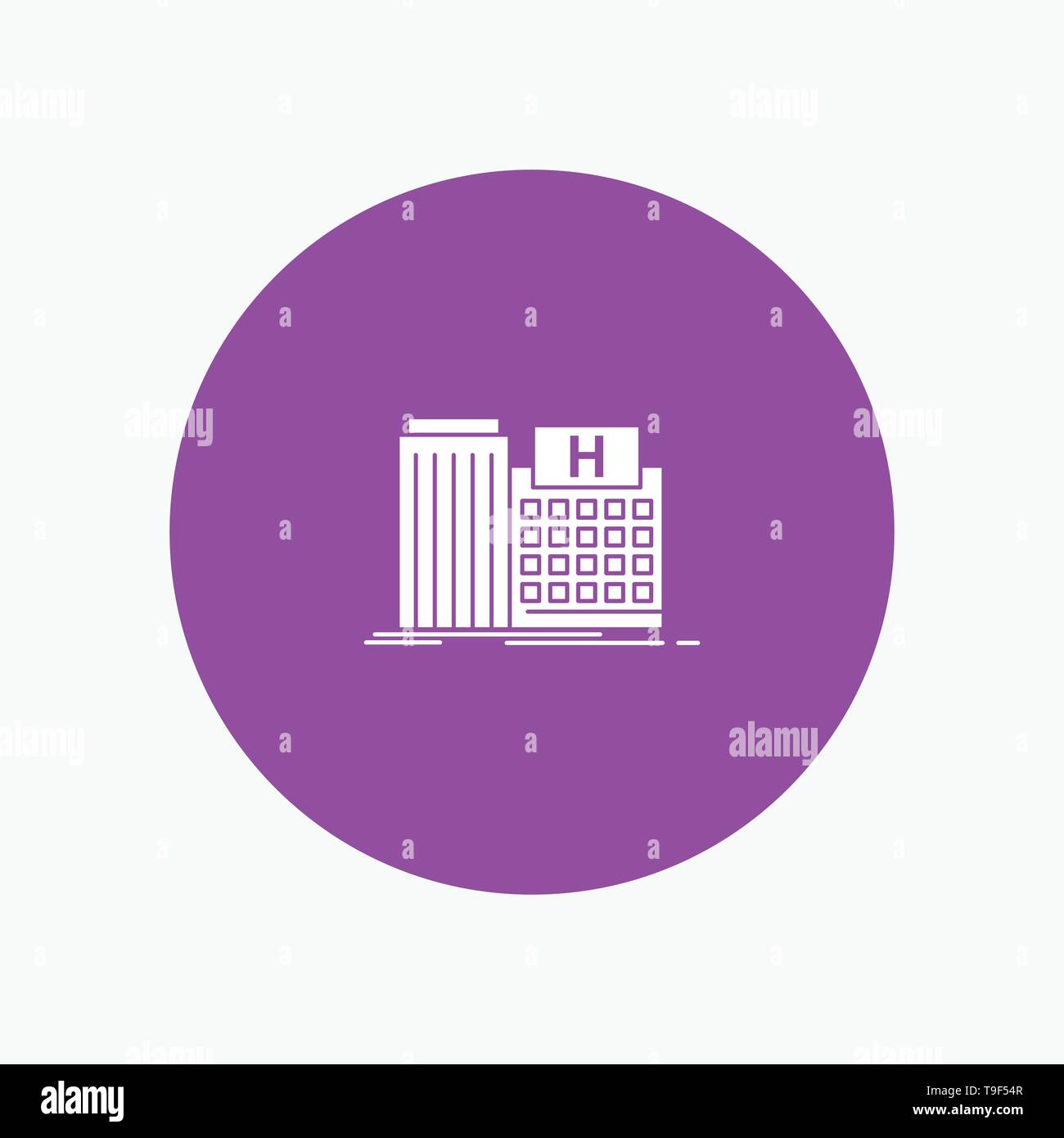 Medical center architecture Stock Vector Images - Alamy