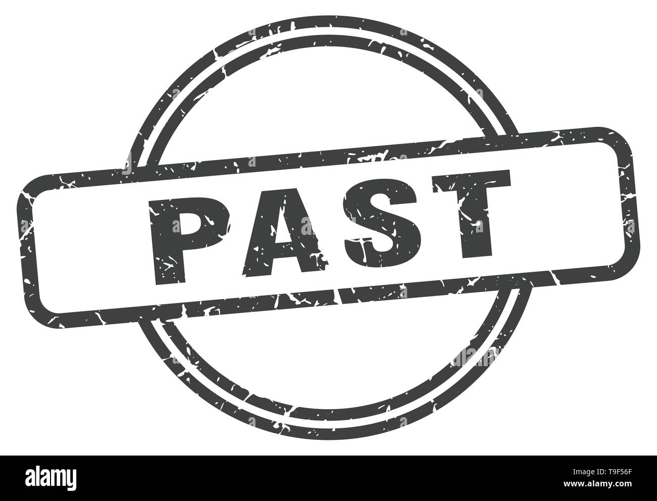 past vintage stamp. past sign Stock Vector Image & Art - Alamy