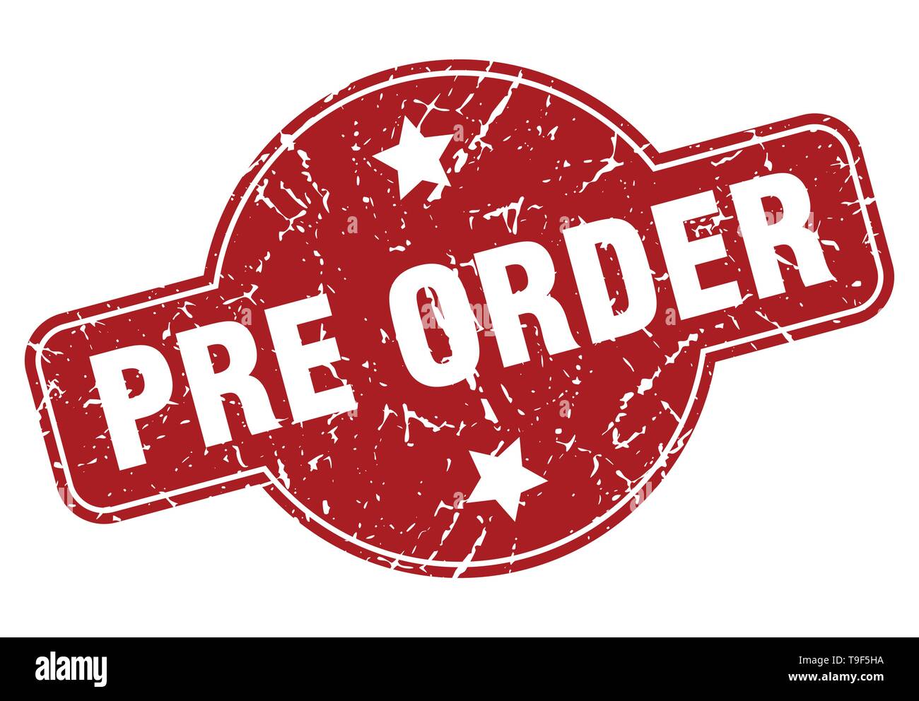 pre order vintage stamp. pre order sign Stock Vector Image & Art - Alamy