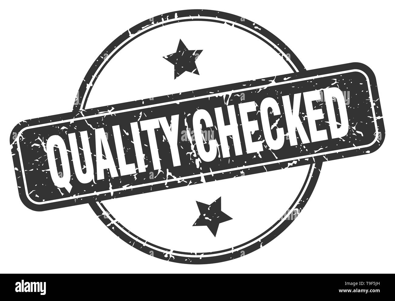 Quality checked banner template hi-res stock photography and images - Alamy